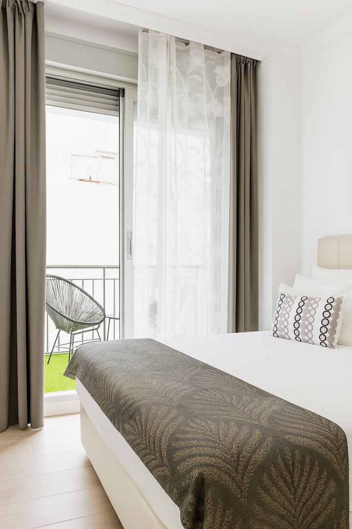 Cómodo Apartamet Metro Nueva Numancia, 1a. - Madrid