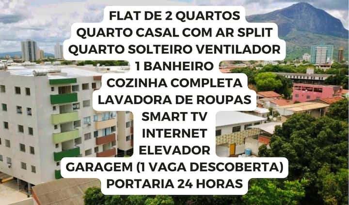 5404e- Flat A 700 Metros Do Gv Shopping, 2 Quartos - Governador Valadares