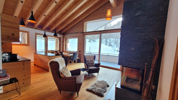 Luxusapartment Alpin-chic Mit Pistenzugang & Sauna - Churwalden