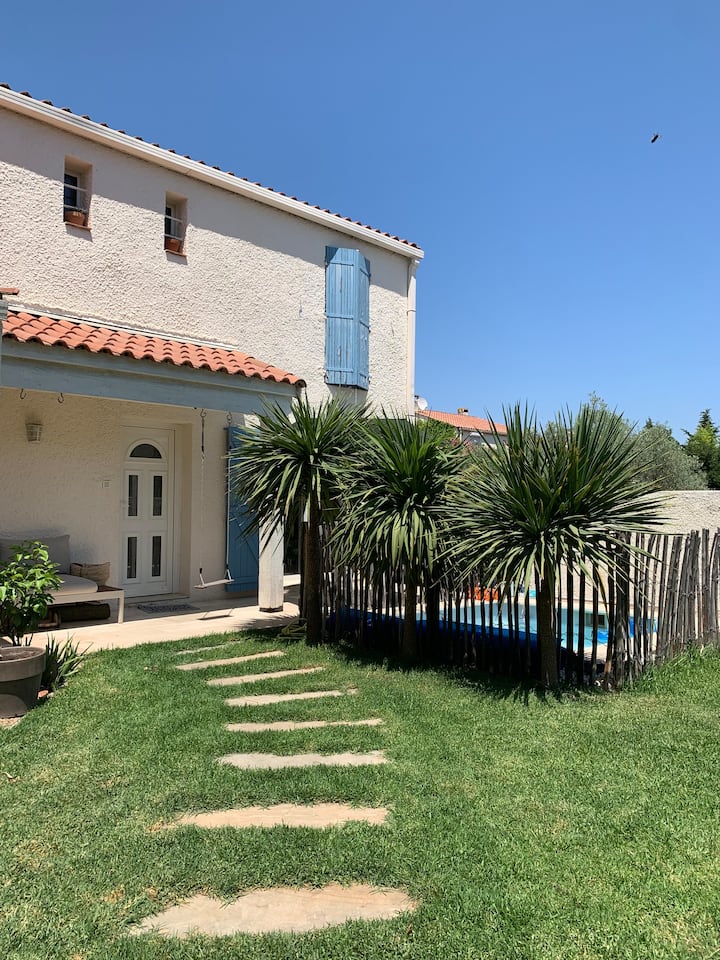 Villa Avec Piscine Proche De La Mer - Lattes