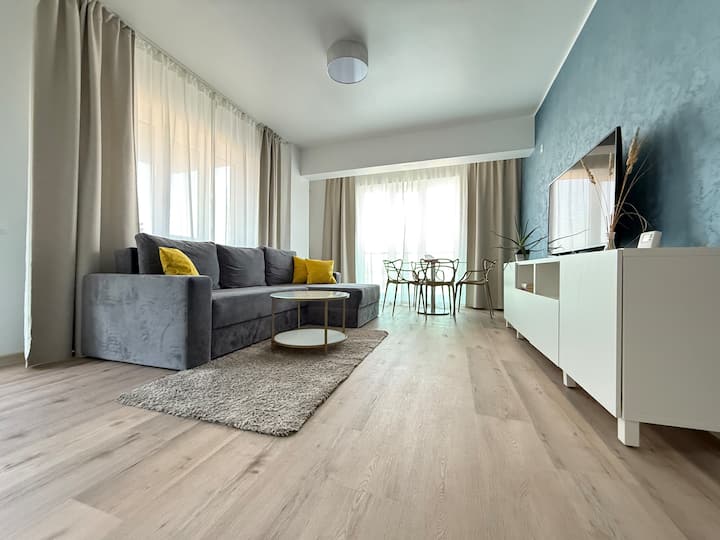 M&d Apartment 2 Cam Mamaia,sea And Lake View - Constanța