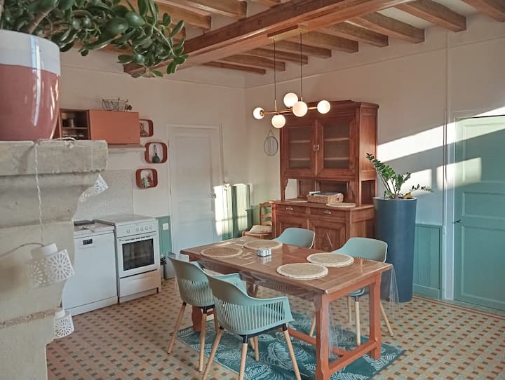 Longère Aux Rosiers Sur Loire - Gennes