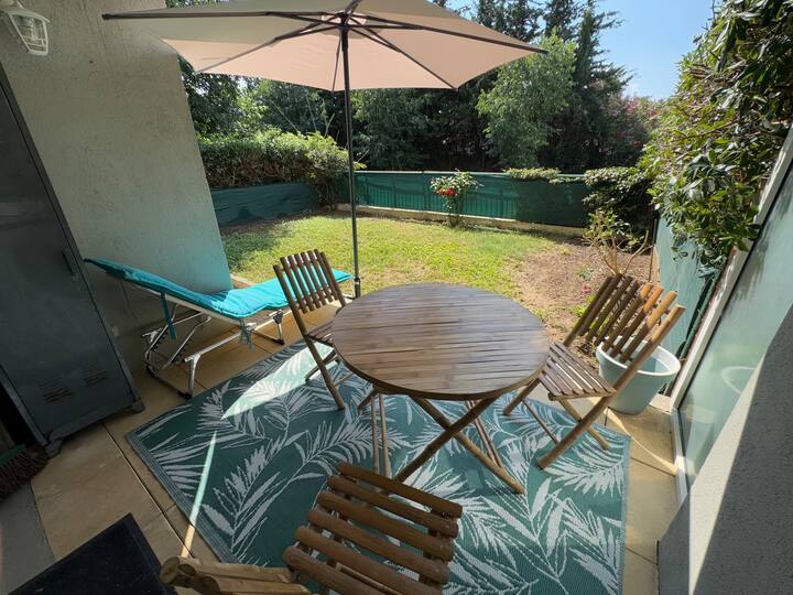 Charmant 2 Pièces En Rez De Jardin - Pégomas