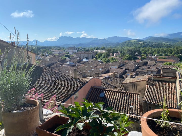 Maison Familiale, Coeur De Ville & Nature - Drôme
