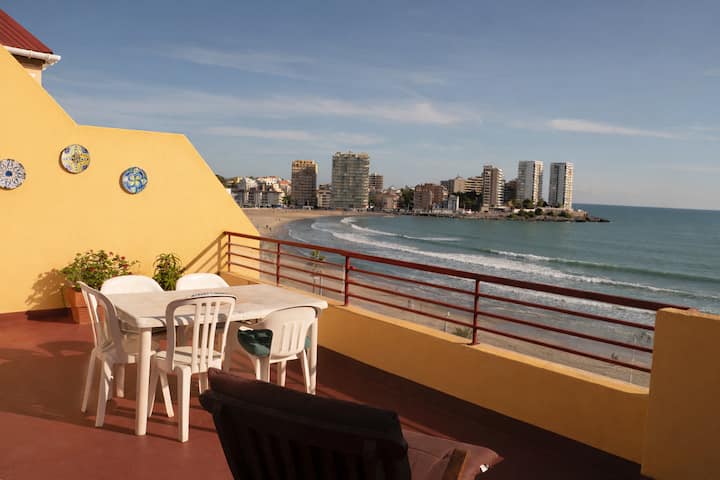 ÁTico Con Terraza. Primera Línea De Mar. Wifi - Oropesa del Mar