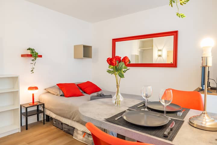 La Cerise - Strasbourg - Studio Cosy - Wifi & Tv - Strassburg
