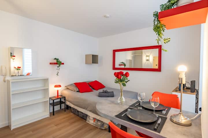 La Cerise - Strasbourg - Studio Cosy - Wifi & Tv - Strasbourg