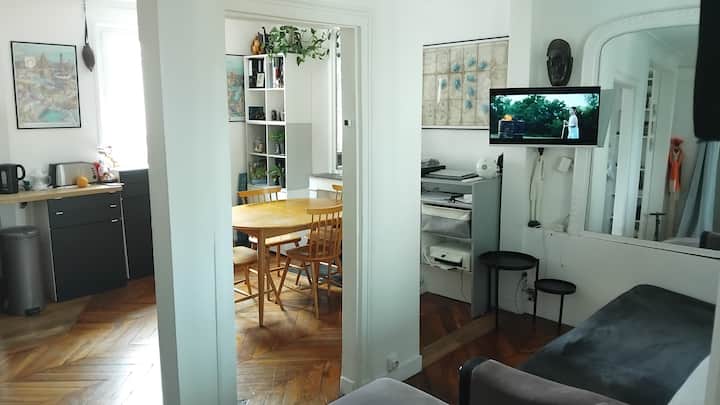 Appartement De Charme Aux Batignolles - Moulin Rouge