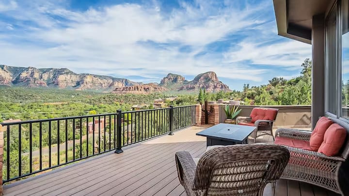 Panoramic View! Deck~pets~sedona Vortex Horizon - Sedona, AZ