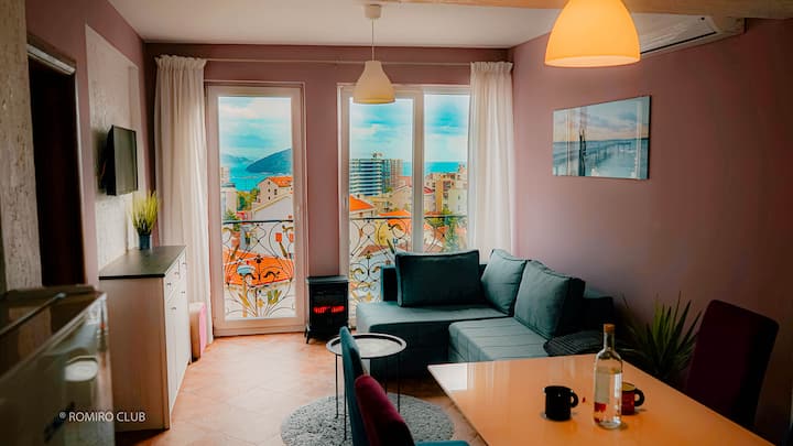 Guest House "Wellness & Wine" Budva, Sea View N:9 - Budva