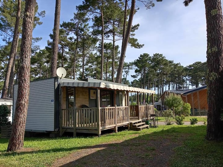 Mobil-home Contemporain Contis Plage - Bias