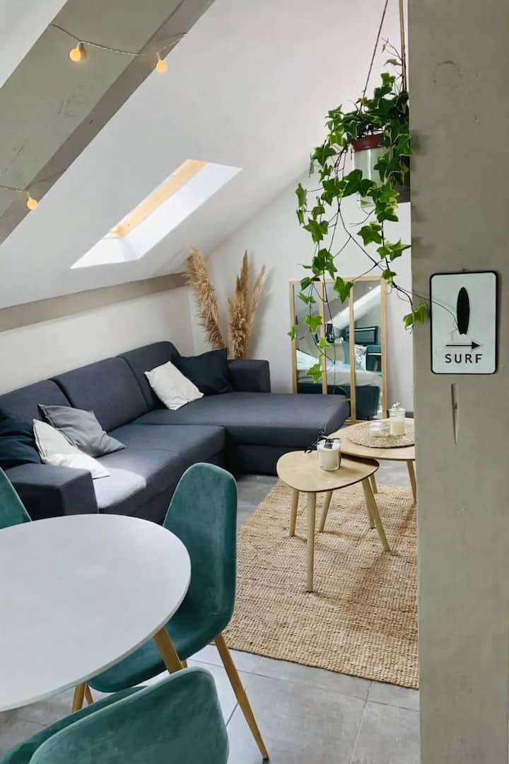 Charmant T2 Centre Ville Parking Et Plage à Pied - Bidart