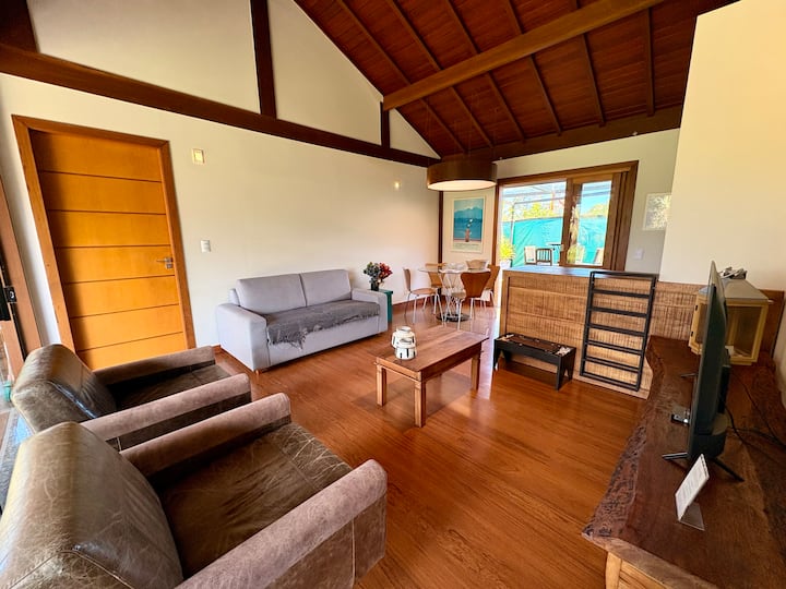 Serra Chalet Com Hidro E Fogo De Chão Chl - Teresópolis
