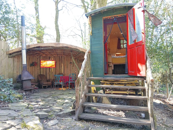 Gypsycaravan, Wye Valley, Tintern, Forest Of Dean, - Forest of Dean