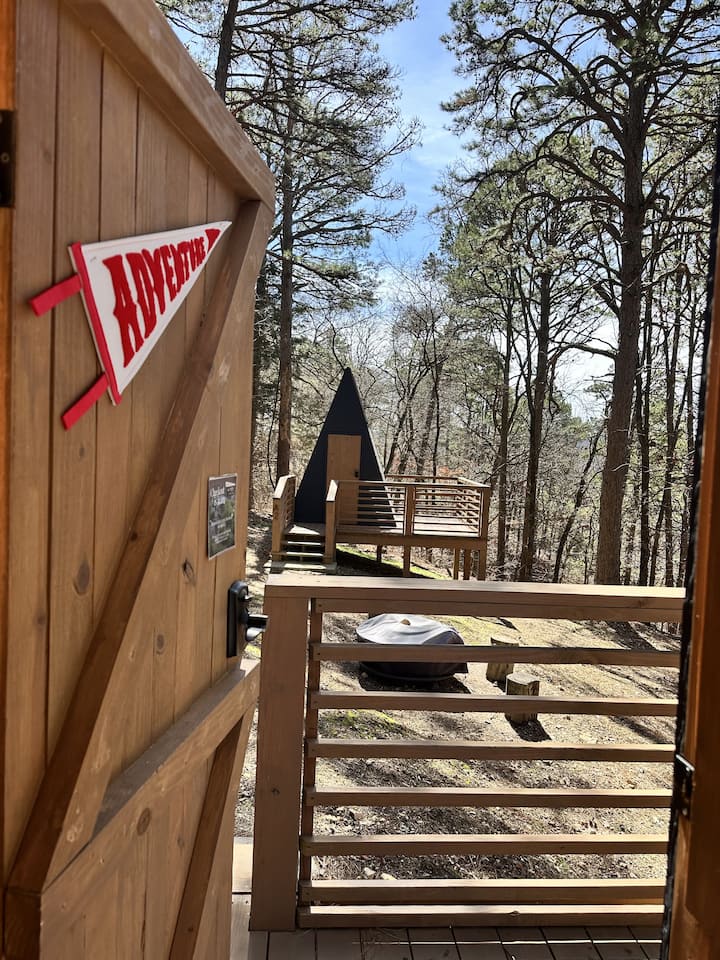 Loblolly Pines #4 Adventure Aframe - Eureka Springs, AR