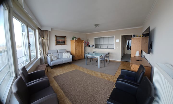 Ruim Appartement Op Zeedijk Met Prachtig Zeezicht - Middelkerke