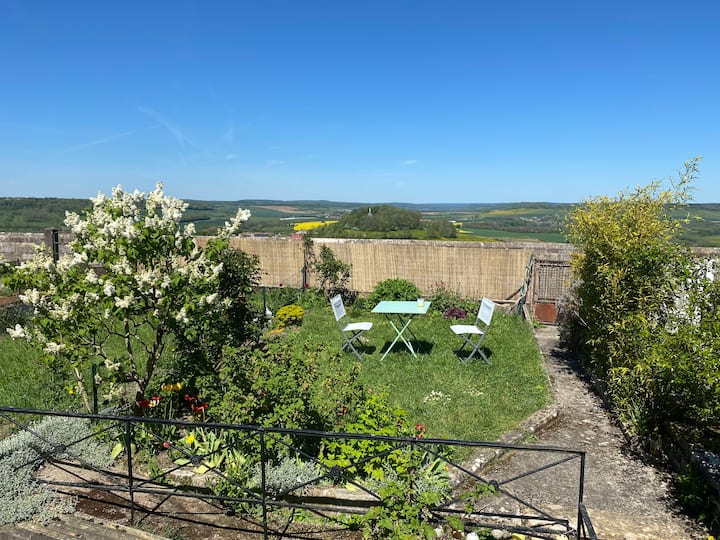 #Maison&jardin #Remparts #Sunset - Langres