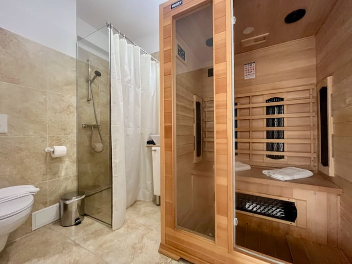 Apt W/ Sauna, Washer&dryer, Amazing View, Free Pkg - Ocna Sibiului