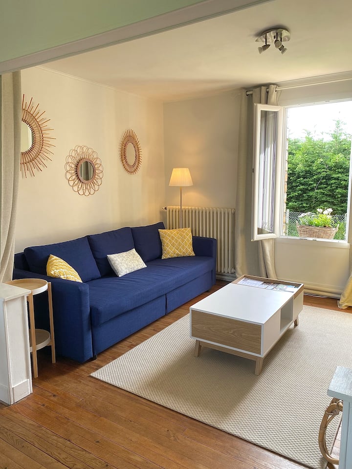 Charmante Maison + Jardin Clos 1500m2 - Lisieux