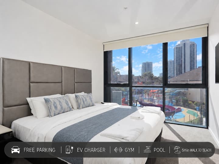 Cozy 2-bedrooms Apartment In Surfers Paradise - Gold Coast