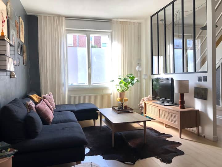 Maison Jardin 7 Personnes - Lesquin