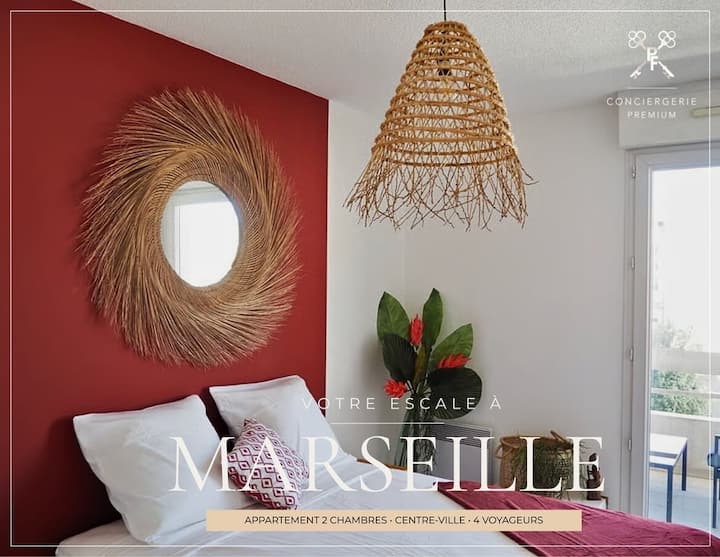 Appartement Spacieux/vue Notre Dame/terrasse/wifi - Plan-de-Cuques
