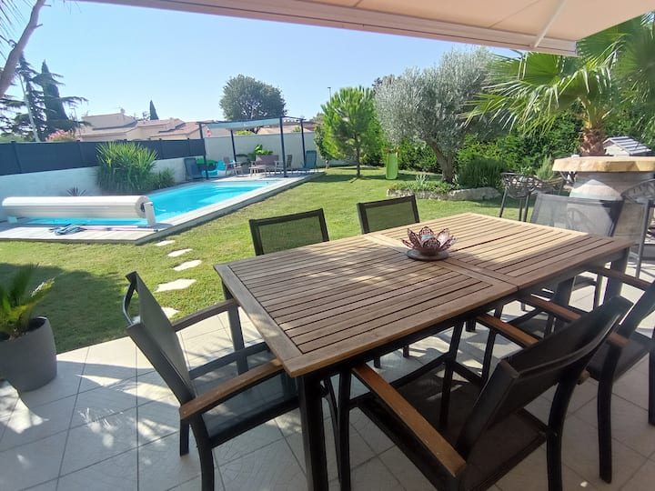 Jolie Maison Familiale 4 Chambres Au Calme - Vedène