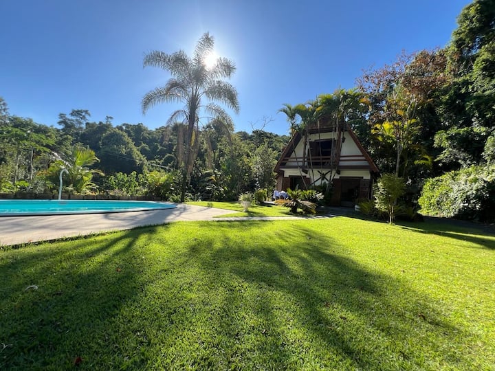 Chalé Na Mata Atlântica - Águas de Lindoia