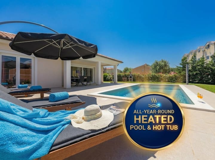 New Maris Villa With A Private Pool, Just 500 Meters From The Beach - Premantura
