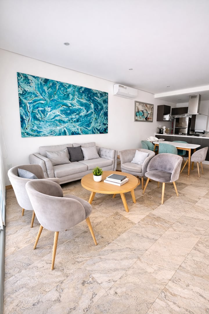 8️⃣dpto En La Playa - Increíble Vista A La Bahía. - Acapulco