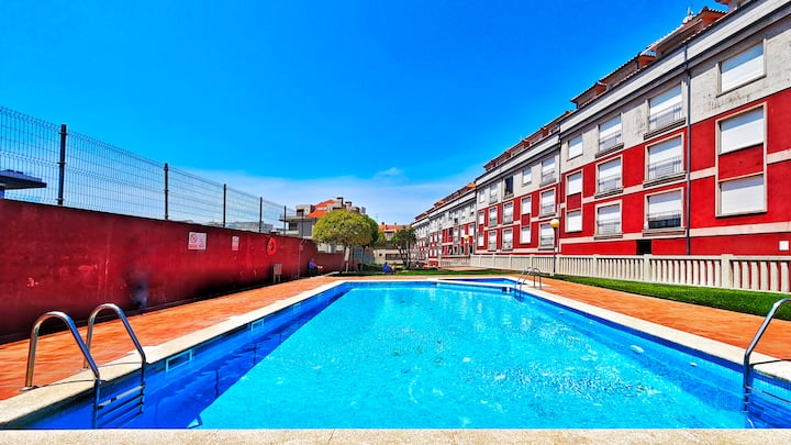 Desconectaengalicia La Perla Premium, Piscina - Portonovo