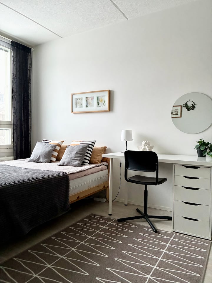 Kaunis Yksiö Palveluiden ääRellä #Epicapartments - Finland