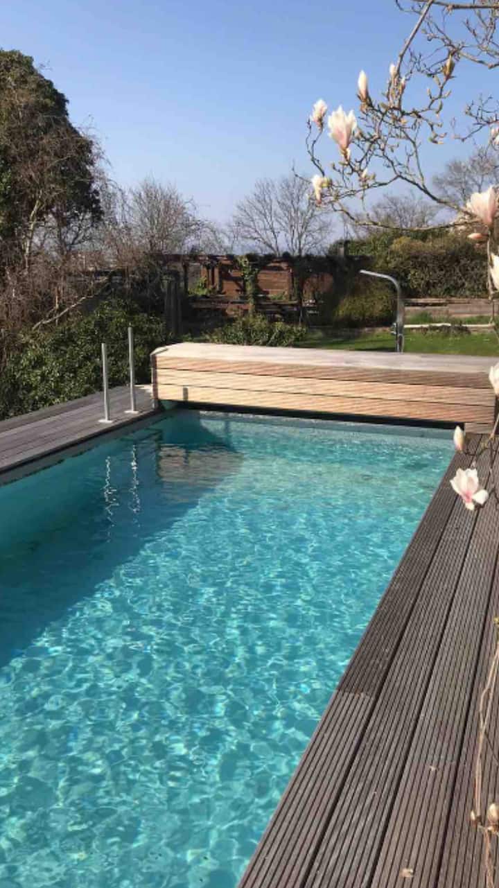 Ruhiges Appartement, Pool, Priv. Aussichtsterasse - Coblenza