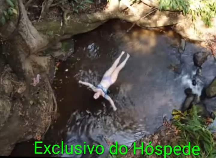 Chalé Paz & Harmonia
Frente Rio Piscininha Natural - Brasil