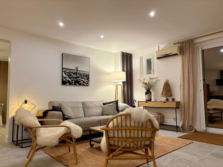 15 Minutes From St Paul De Vence And The Beaches. Rez Garden 85m2, Green Setting, Swimming Pool - Vence