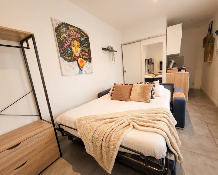 Studio Cosy · Métro 14 · 10 Min Paris · Wifi Fibre - Villejuif