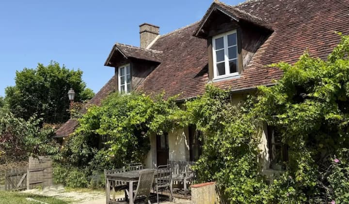 Jolie Fermette Avec Cheminée-1h40 De Paris - Eure-et-Loir