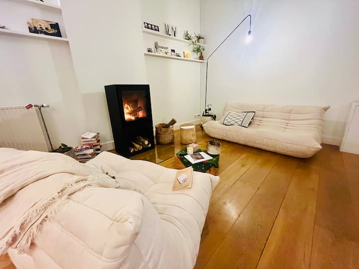 Feel Good Apartment With Garden & Wood Fire - Namur