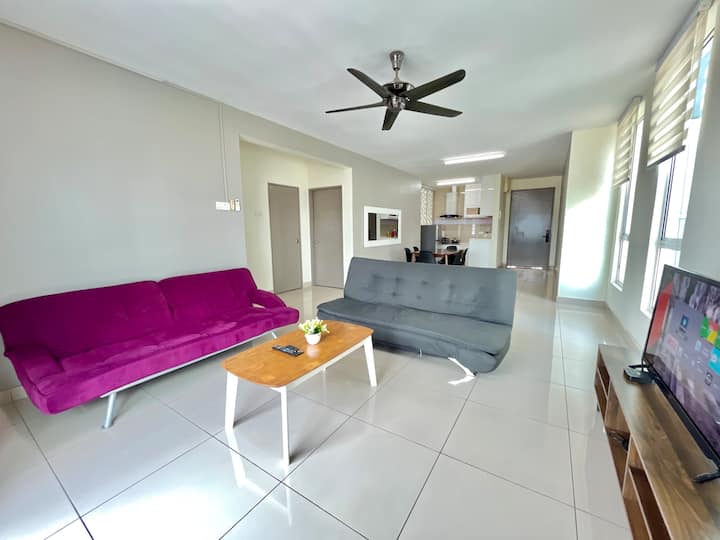 Tarc Nearby Condo 3 Room Suite  | Wi-fi | 8 Pax - Setapak