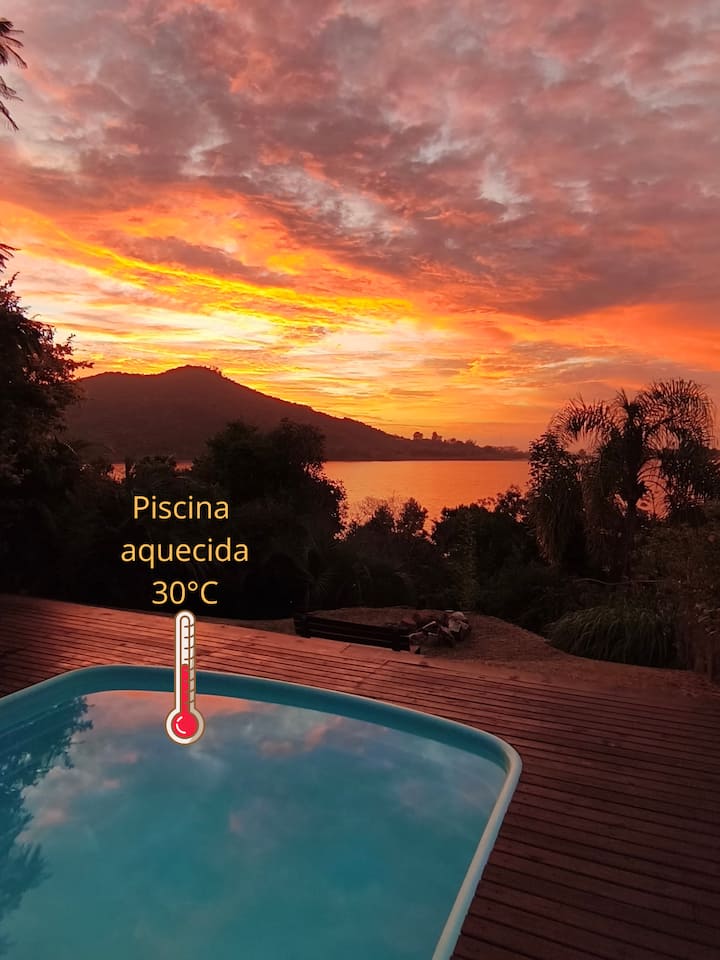 Casa 3- Lareira, Ar E Piscina No Condomínio - Imbituba