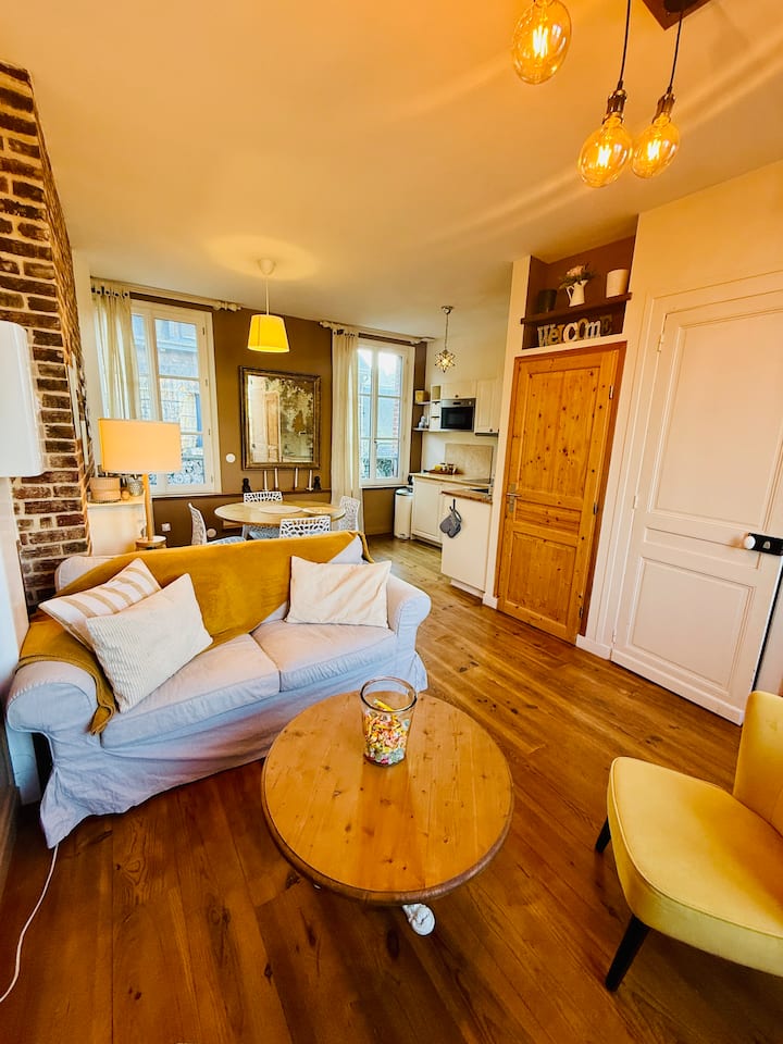 Appartement Cosy Avec Vue Sur Le Vieux Bassin - Honfleur