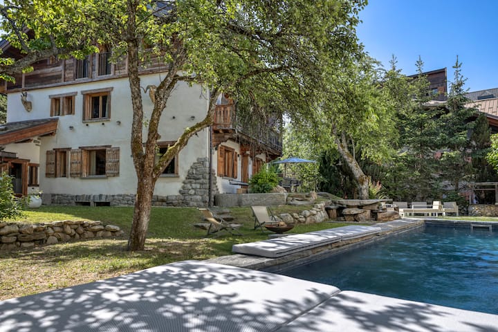 Le Chalet Des Soeurs Au Cœur De Megeve, Jardin - Megève