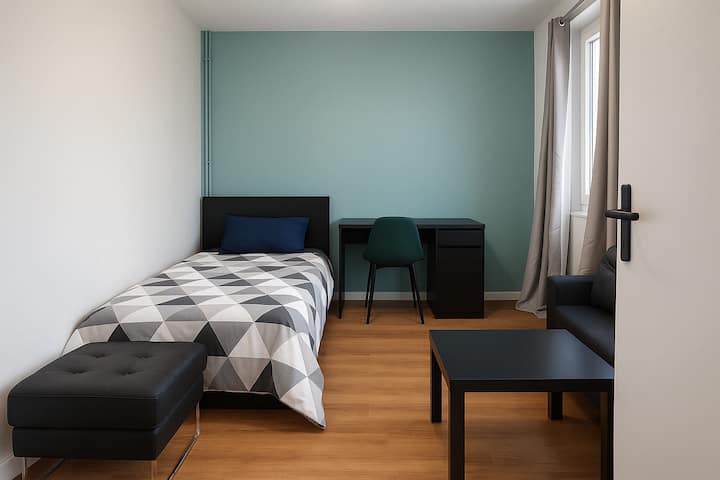 D2 - Studio Proche Métro 13 Et 14 - 1 Personne - Saint-Ouen-sur-Seine