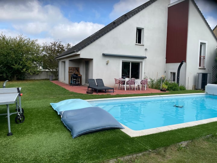 Maison Avec Piscine Proche Chartres/ Fêtes Exclues - Chartres