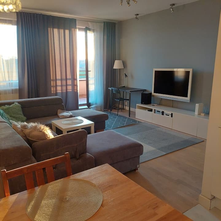 Quiet Apartment With Garage And Terrace - Warschau