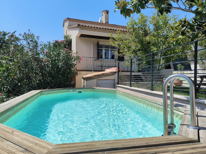 Maison Garrigue, Piscine, Pétanque, Clim, Pour 8 - Juvignac