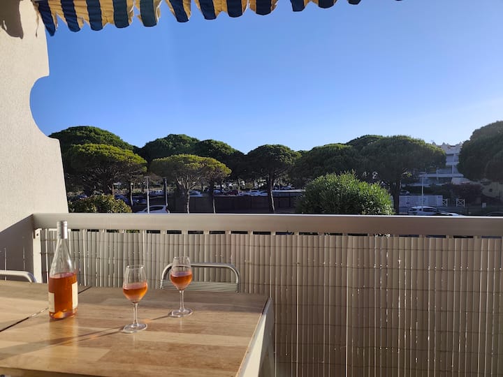 Terrasse Plein Sud à 5 Min Plage | 5 Personnes - Le Grau-du-Roi