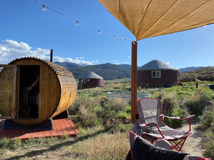 Yurts At Poncha Pass - The Iris - Colorado