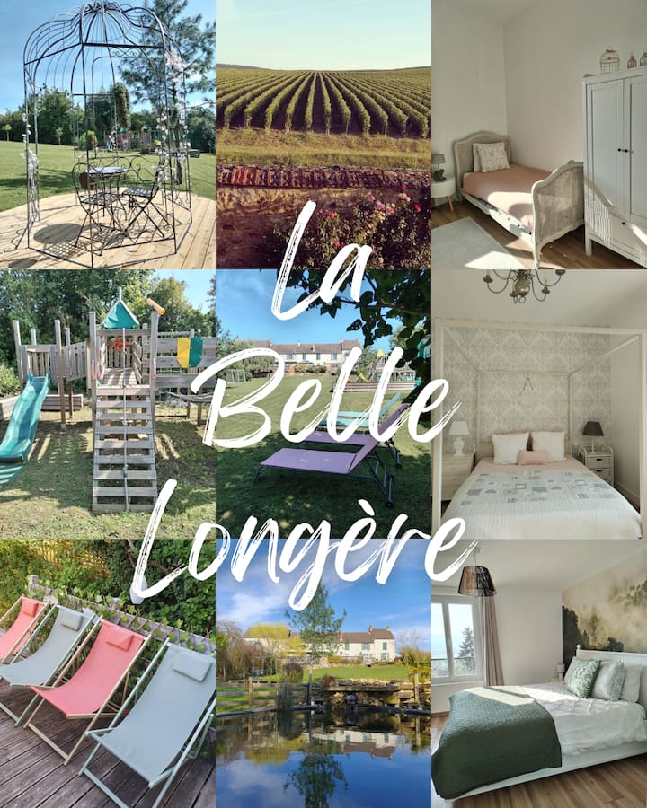 La Belle Longère, Havre De Paix 3* Face Aux Vignes - Aisne