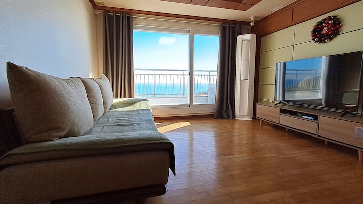 파노라마 오션뷰 #무료픽업(7박이상)# 해운대 달맞이길#무료주차#힐링숙소#가족여행 - Busan